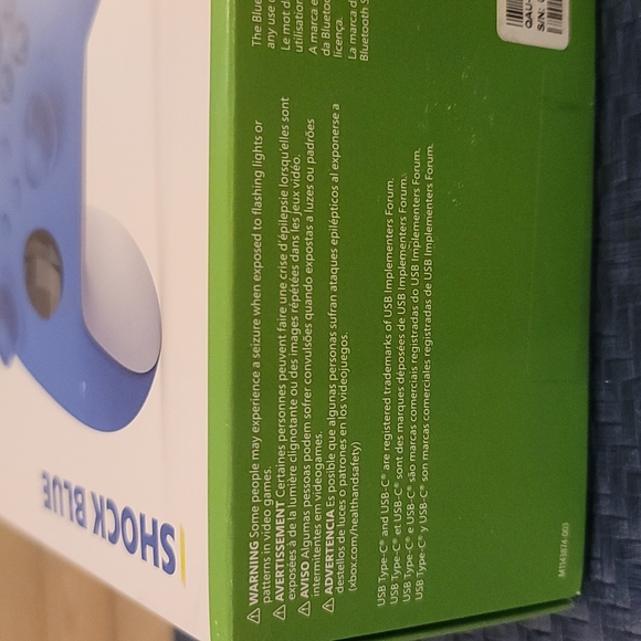 Xbox | Video Games & Consoles | Xbox Shock Blue Controller | Poshmark